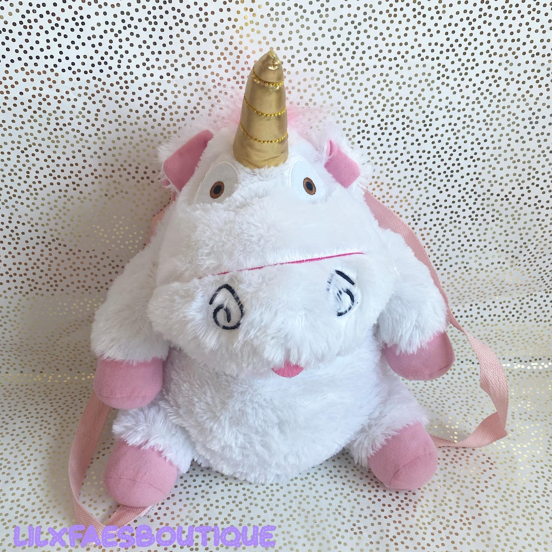 15" Despicable Me Minion Made Unicorn It's so Fluffy Plush Bag - Etsy