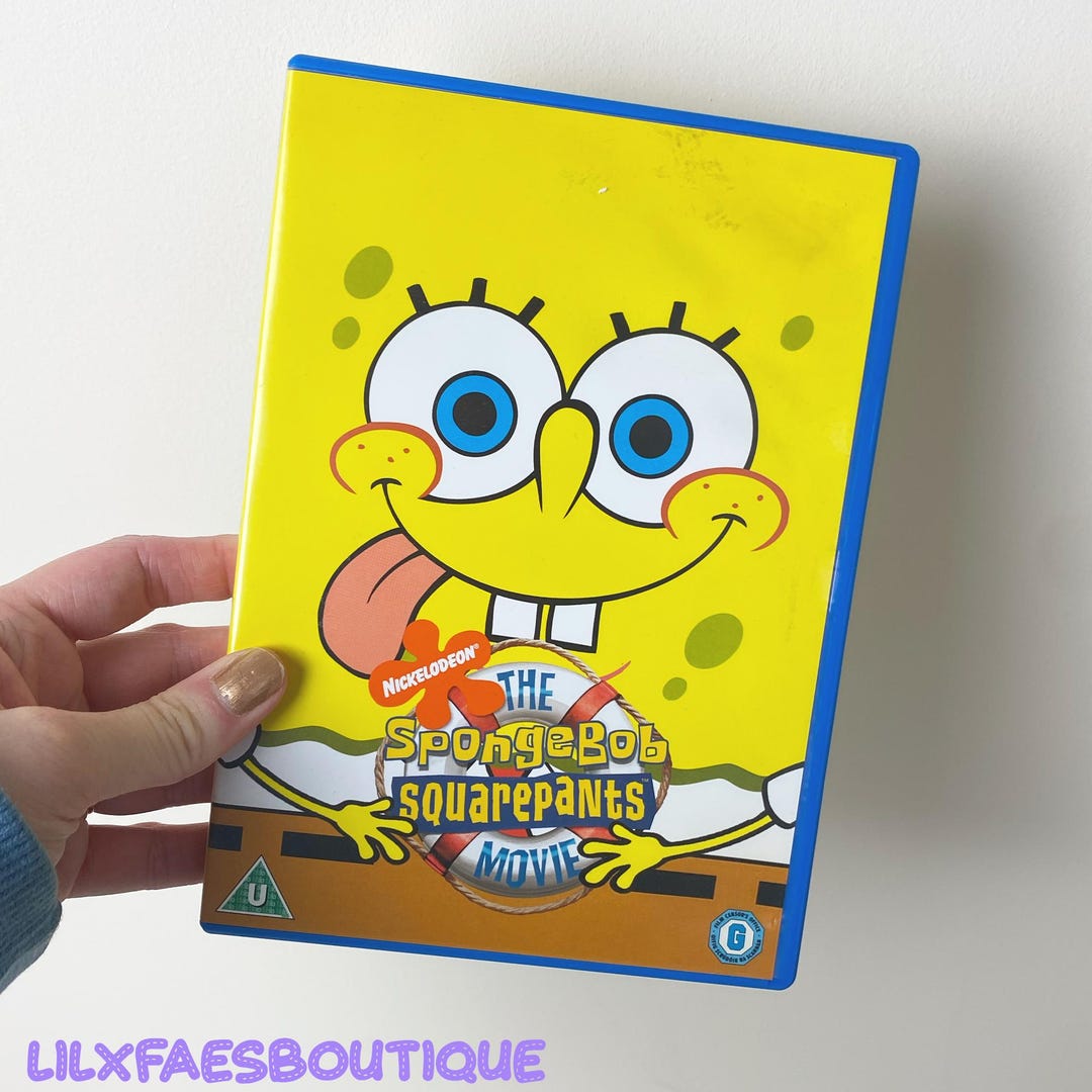 The Spongebob Squarepants Movie DVD 2004 - Etsy New Zealand