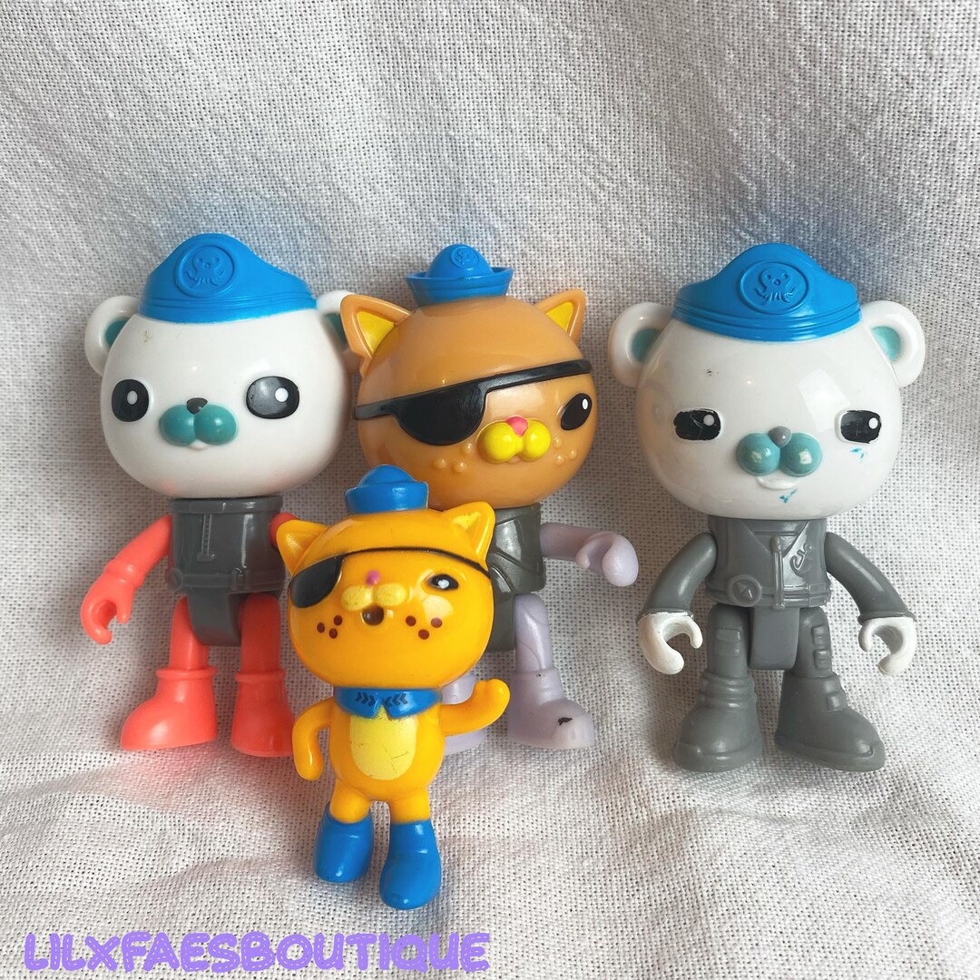 3" 2010 Octonauts Action Figure Bundle - Etsy