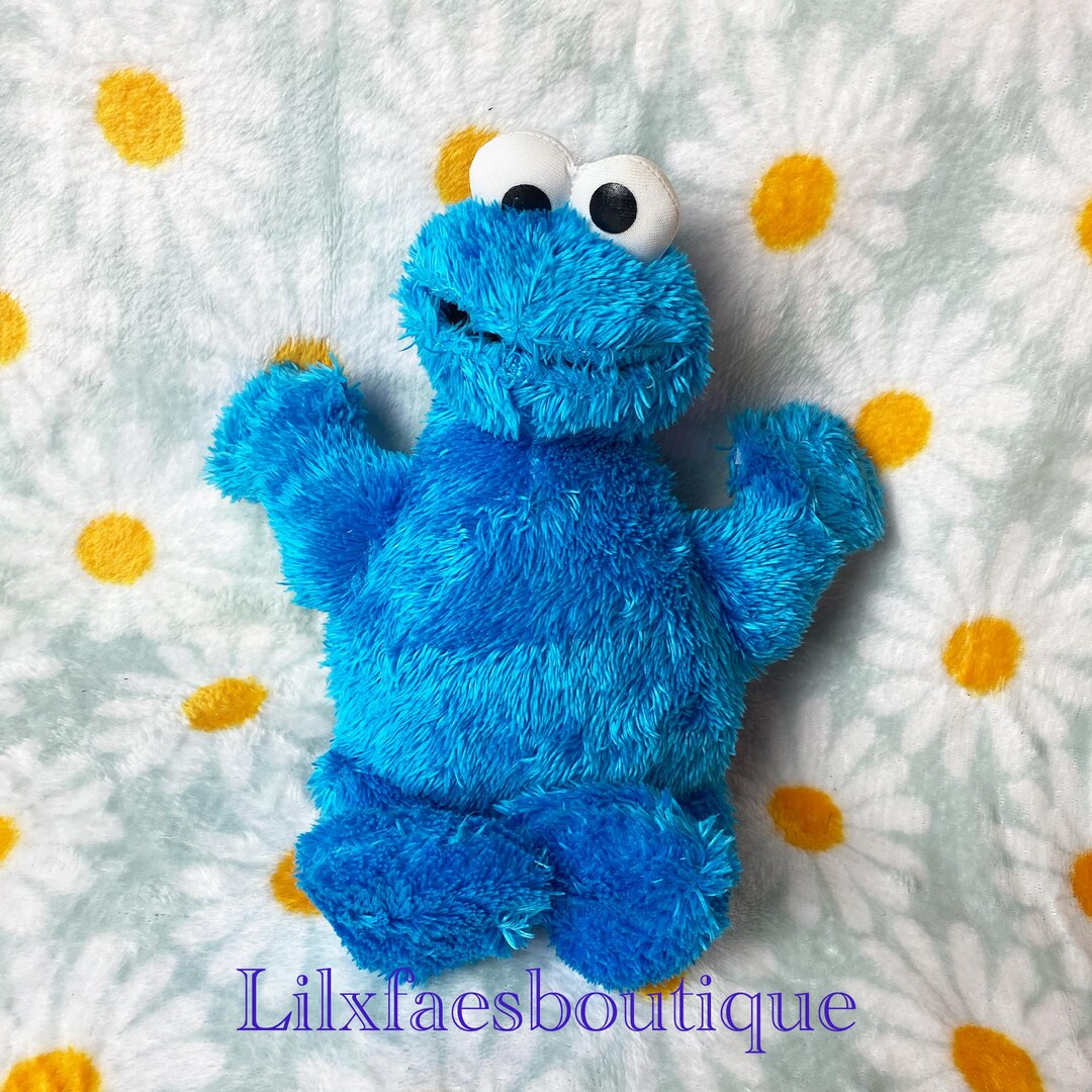 2014 Small Cookie Monster Sesame Street Plushie - Etsy