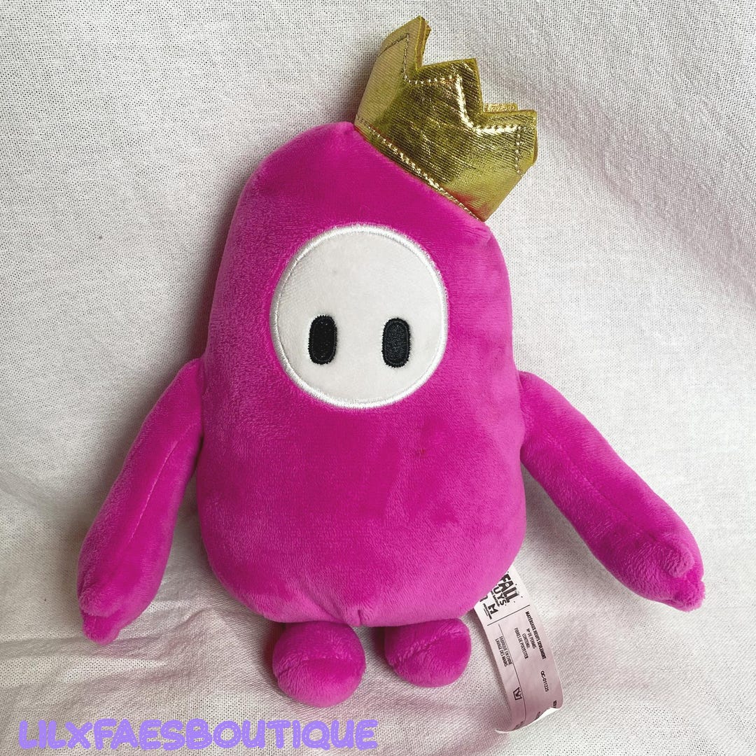 8" Fall Guys Ultimate Knockout King Soft Toy Plushie - Etsy