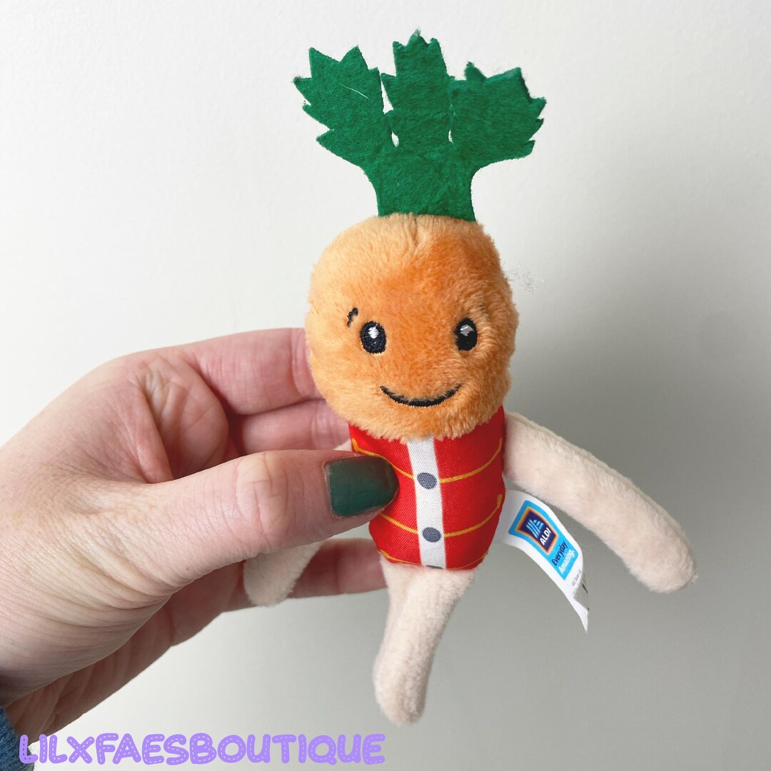 XS 4" Kevin the Carrot Showman Christmas Soft Toy Plushie - Etsy