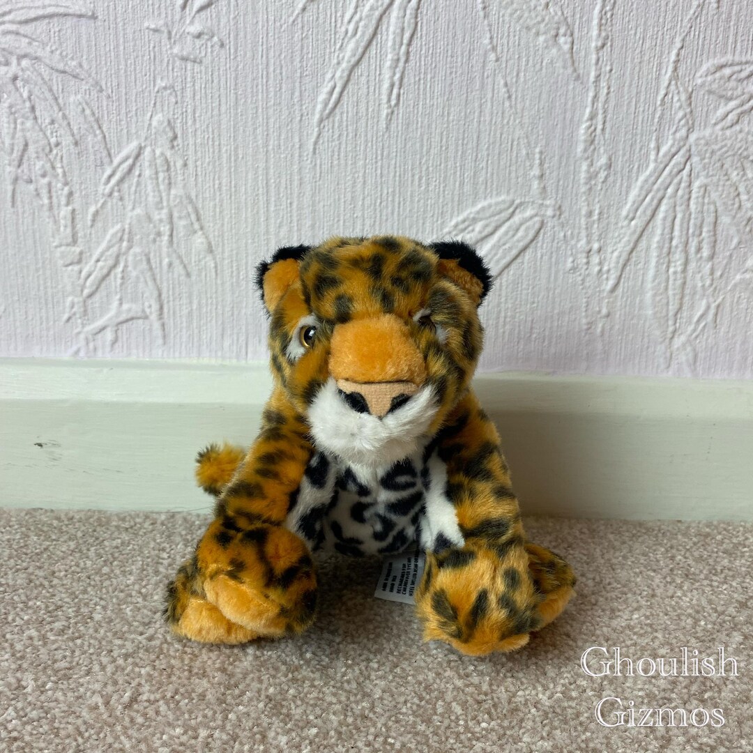 WWF Small Amur Leopard Soft Toy Plushie - Etsy