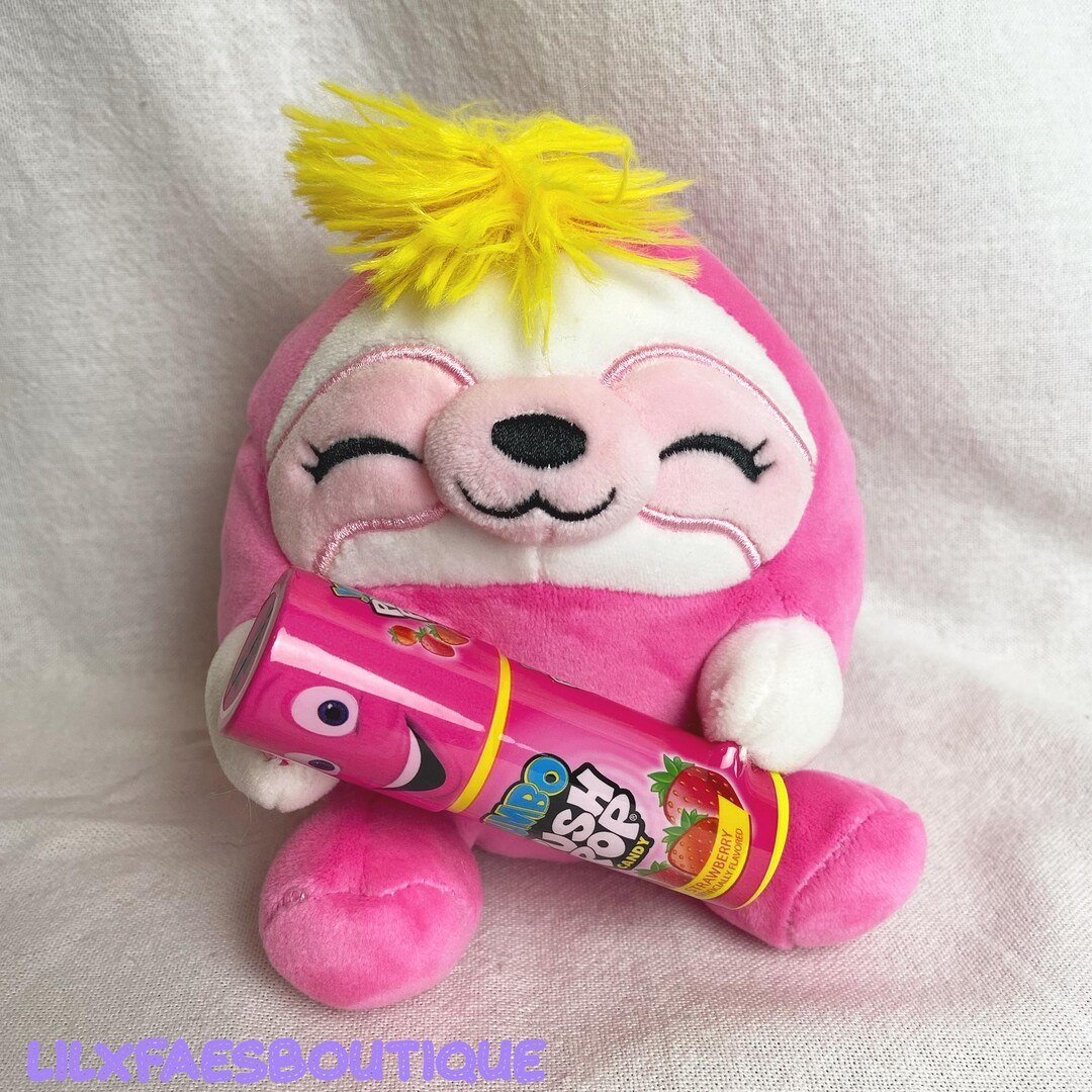 5" Zuru Snackels Pink Sloth Soft Toy Plushie - Etsy