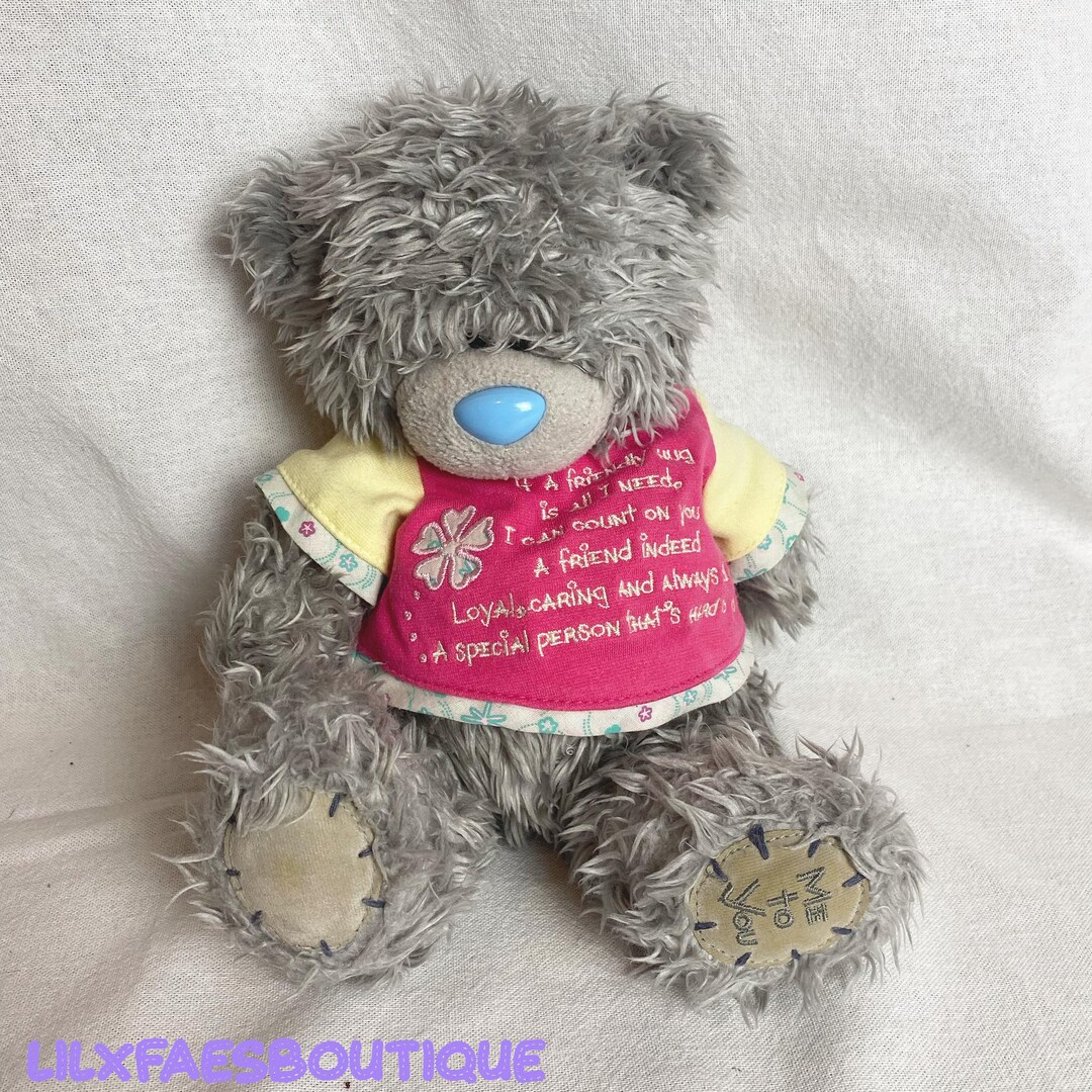 8" Tatty Teddy Me to You Bear With T-shirt Soft Toy Plushie - Etsy
