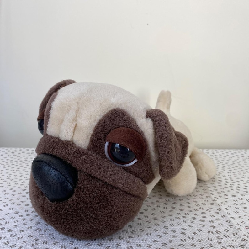 10" Early 2000s the Dog Artist Collection Pug Soft Toy Plushie - Etsy