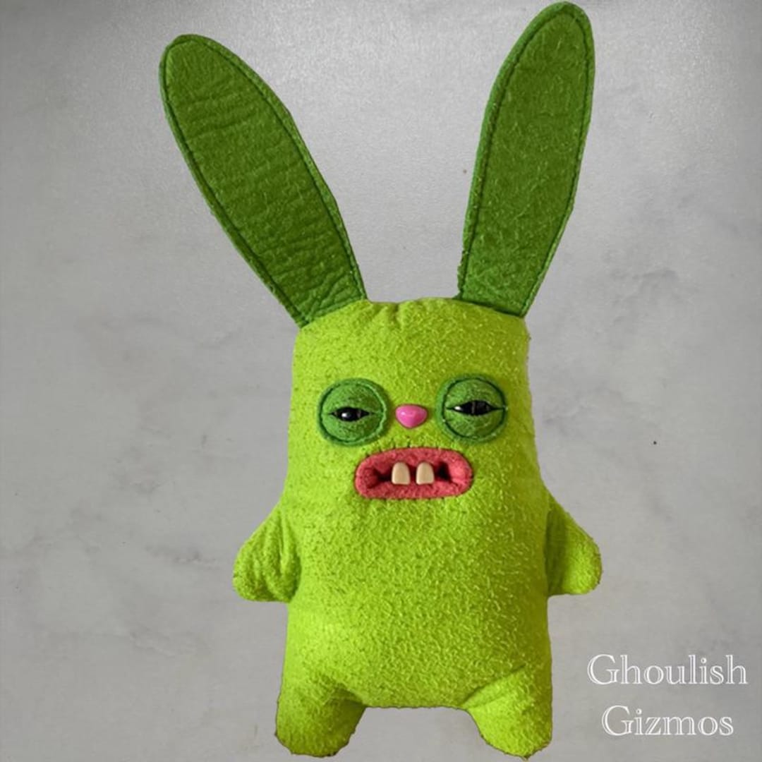 2018 Green Bunny Fuggler Soft Toy - Etsy
