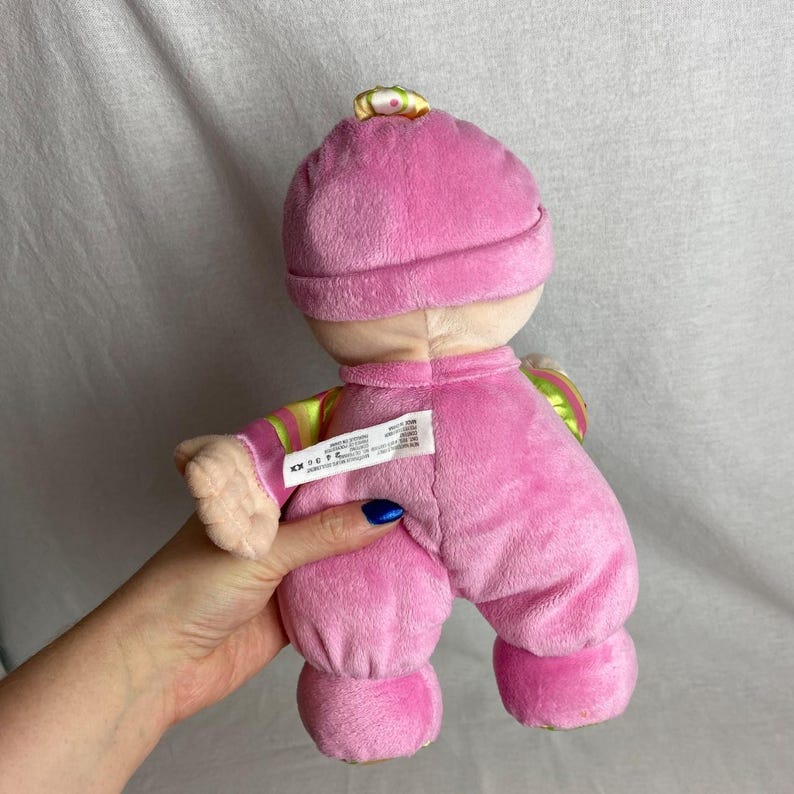 10" Fisher Price First Doll Plush Rattle Soft Toy - Etsy UK
