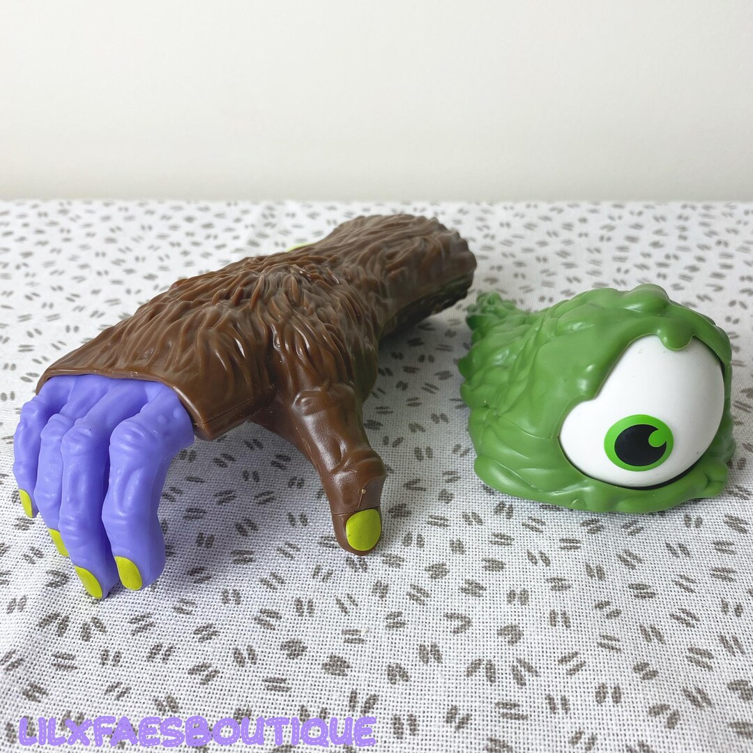 2 X Scooby Doo Happy Meal Toys / Slime Monster Werewolf Hands - Etsy