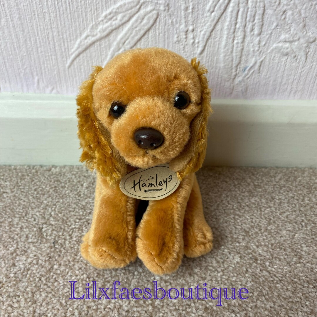 Small Hamleys Soft Toy Cuddly Cockerspaniel Plushie - Etsy