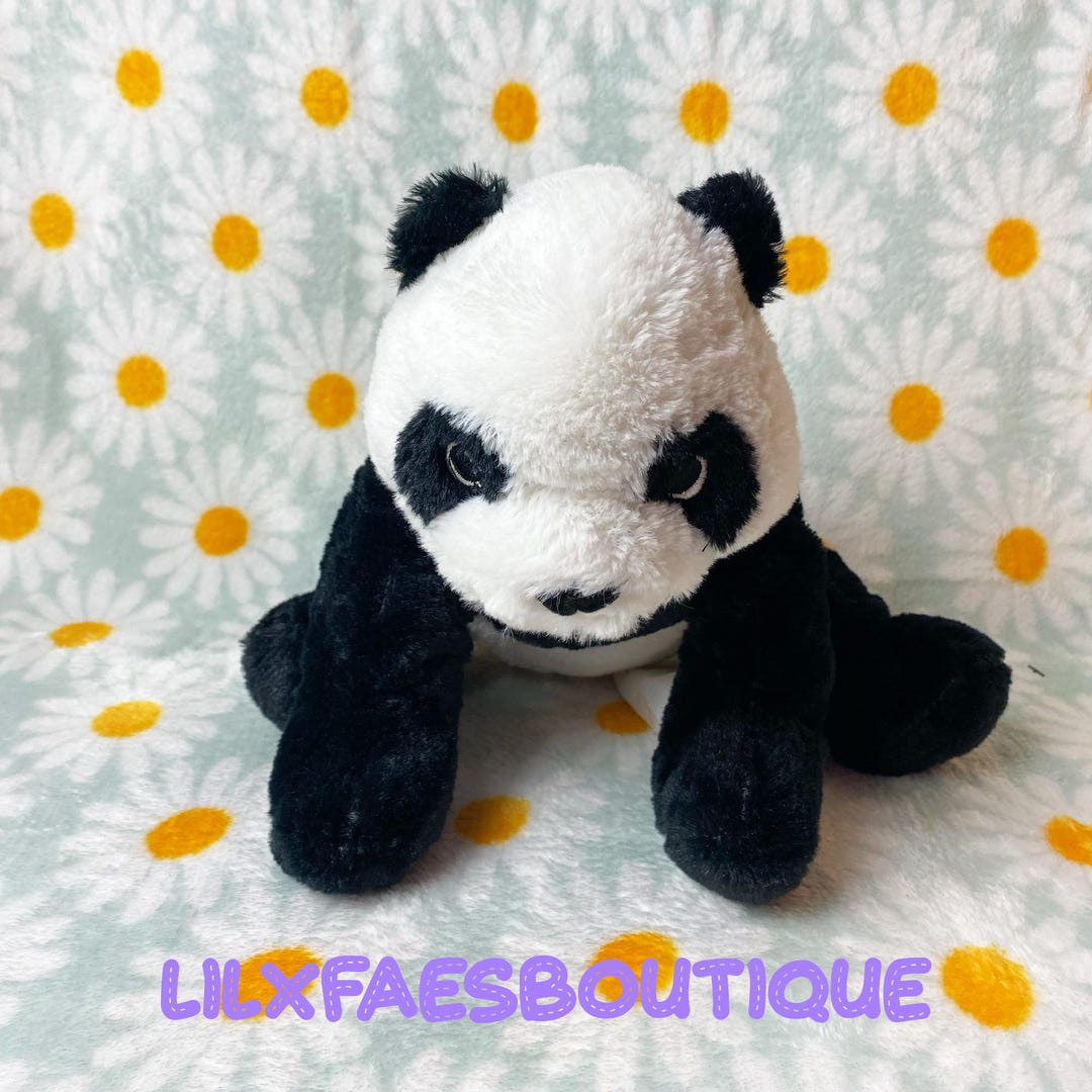 IKEA Soft Toy Plushie Panda Kramig Toy - Etsy