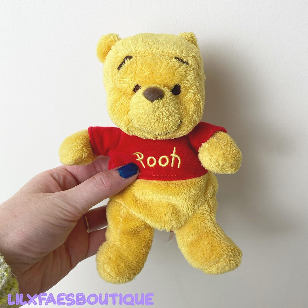 6" 2013 TY Beanie Baby Winnie the Pooh Disney Soft Toy Plushie - Etsy