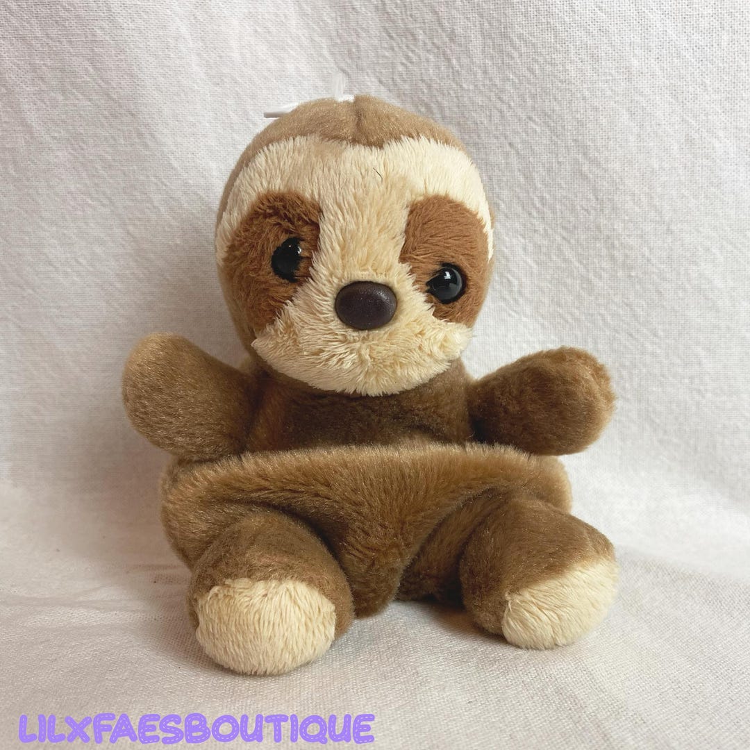 5" Aurora Palm Pals Slomo Sloth Soft Toy Plushie - Etsy