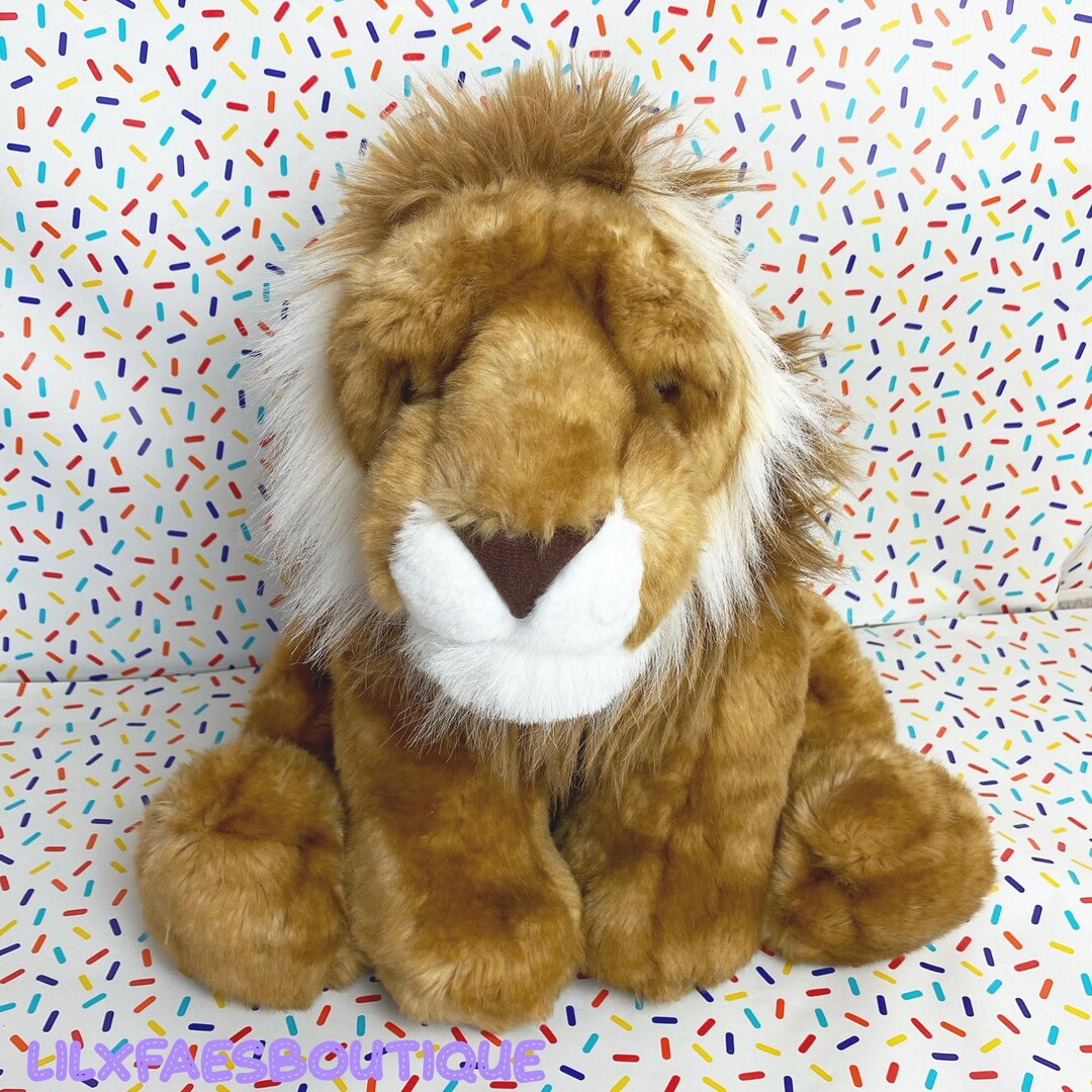 17" Keel Toys Simply Soft Lion Soft Toy Plush - Etsy