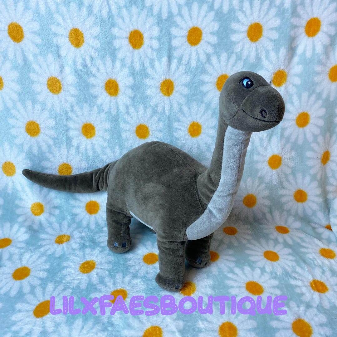 Medium Soft Toy Brontosaurus Ikea Dinosaur Soft Toy Plushie - Etsy