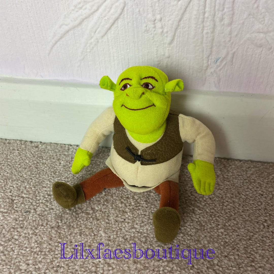 Vintage 2001 Pizza Hut Shrek Soft Toy Plushie sounddoesnotwork - Etsy