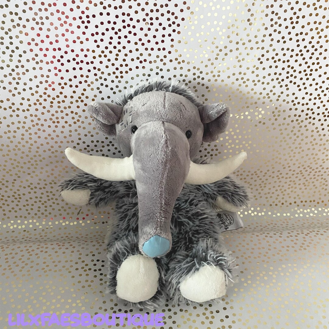10" Blue Nose Friends Wooly Mammoth Tatty Teddy Plush Soft Toy - Etsy