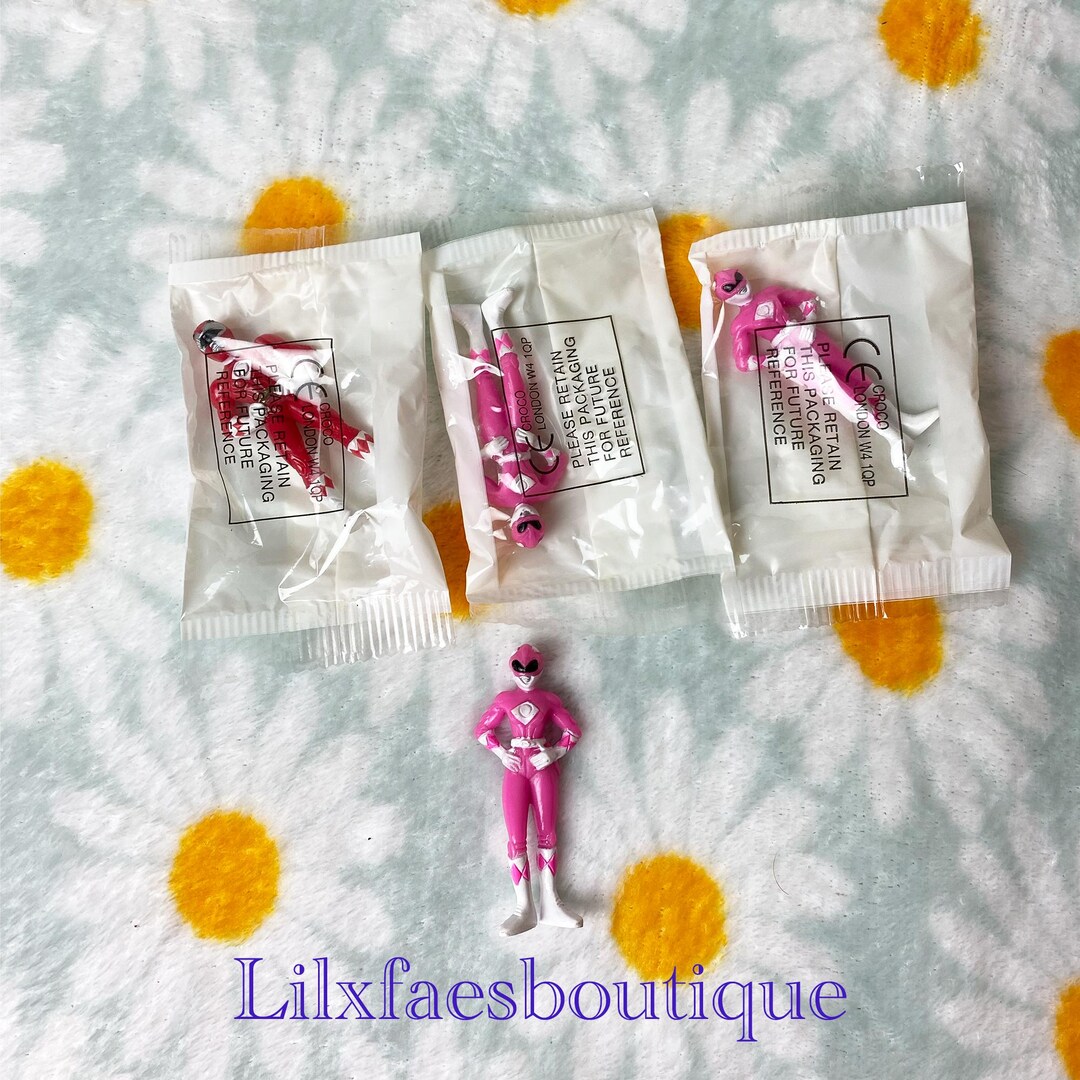 4 X Bundle 1990s Cereal Toys Power Rangers - Etsy