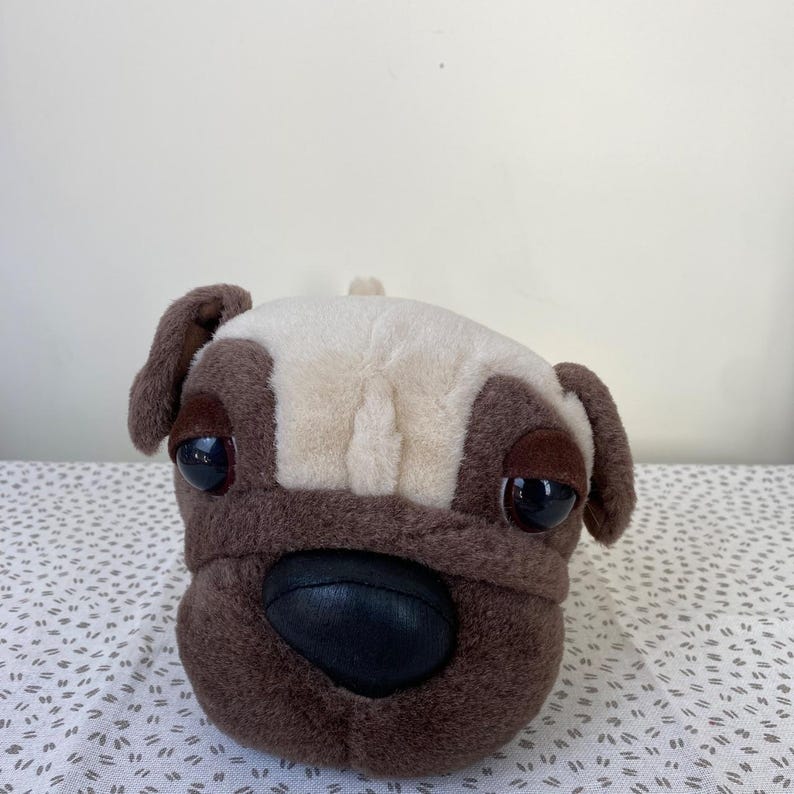 10" Early 2000s the Dog Artist Collection Pug Soft Toy Plushie - Etsy