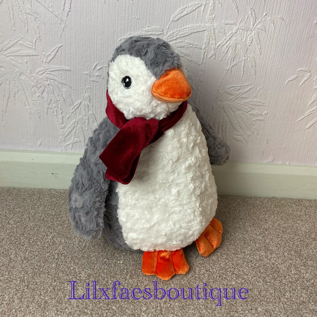 Large Keel Eco Soft Toy Plushie Penguing - Etsy