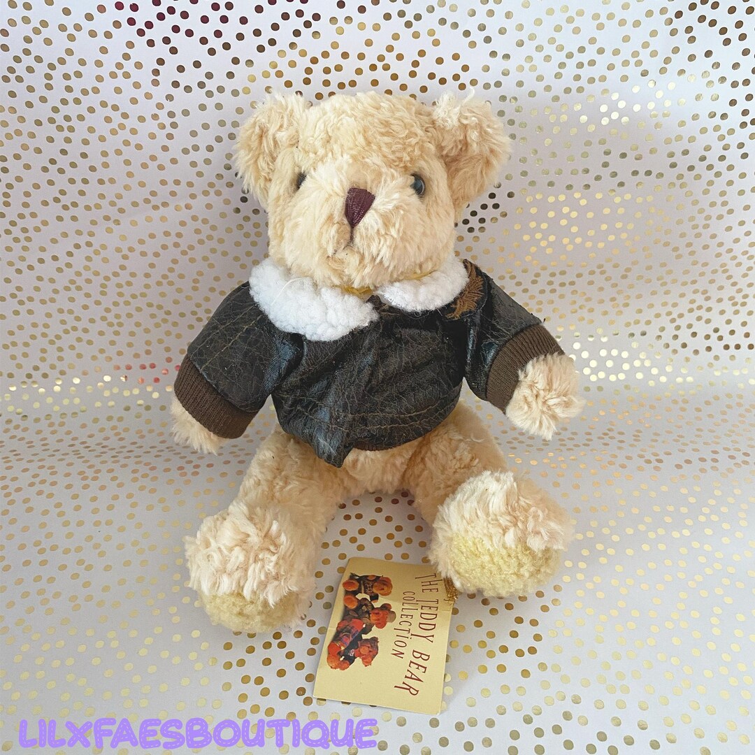 Vintage 8" the Teddy Bear Collection Peter the Pilot Soft Toy Plushie ...