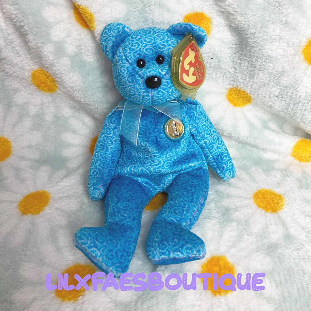 Vintage 2001 TY Classy the Bear Soft Toy Plushie - Etsy