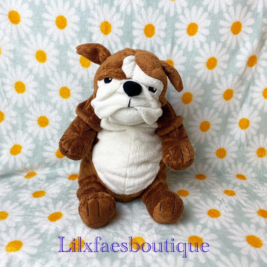 RARE Ikea Gosig Bulldog 40cm Soft Toy Plushie Dog - Etsy