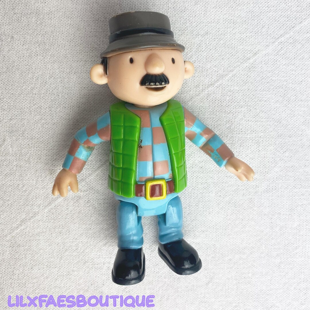 4" Vintage Bob the Builder Farmer Pickles Action Figure - Etsy