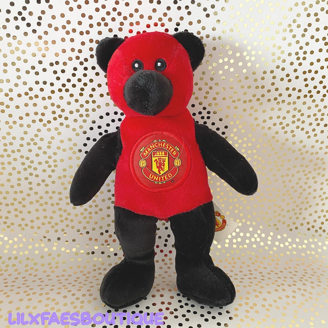 20cm Manchester United Football Club Teddy Bear - Etsy