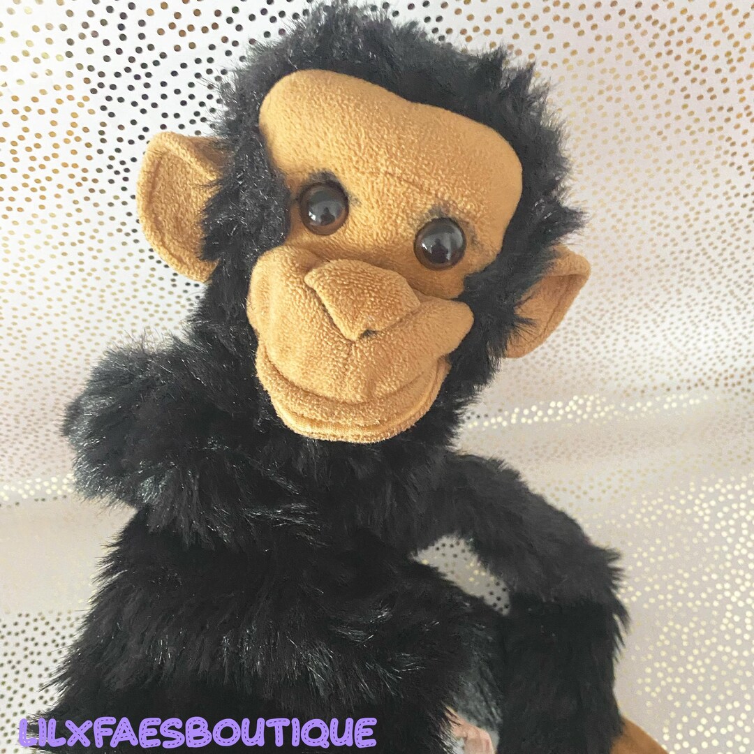 27" Hamleys Realistic Monkey Hand Puppet Soft Toy Plushie - Etsy