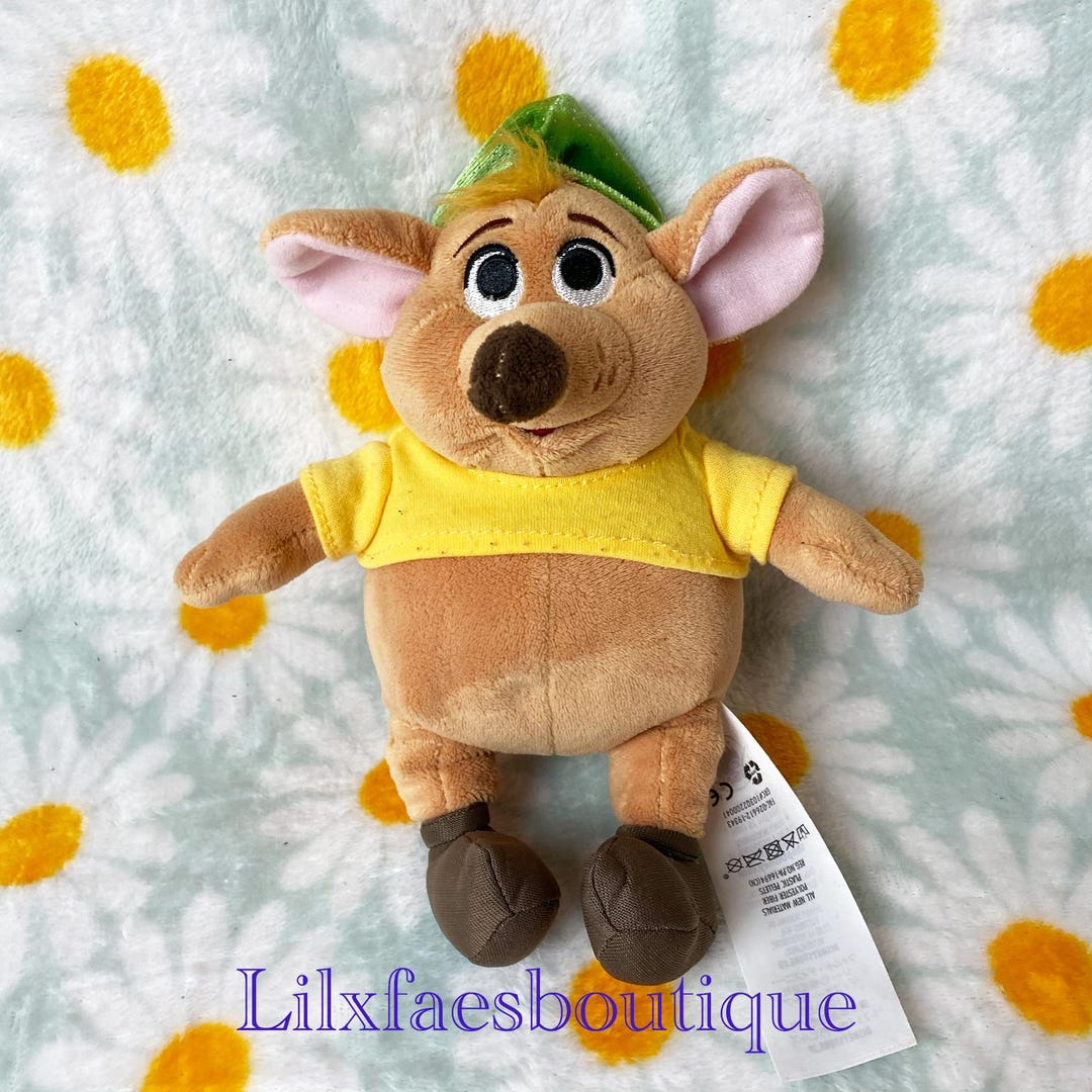 Disney Store 8 Gus Gus Cinderella Mouse Soft Toy Plushie - Etsy