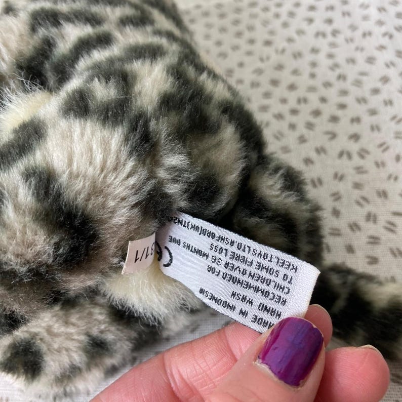 6" WWF Snow Leopard Realistic Soft Toy Plushie - Etsy