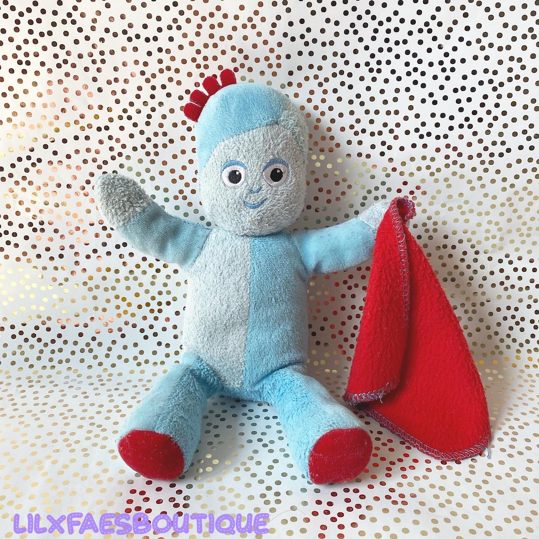 9" in the Night Garden Iggle Piggle Soft Toy Plush *doesnotwork* - Etsy