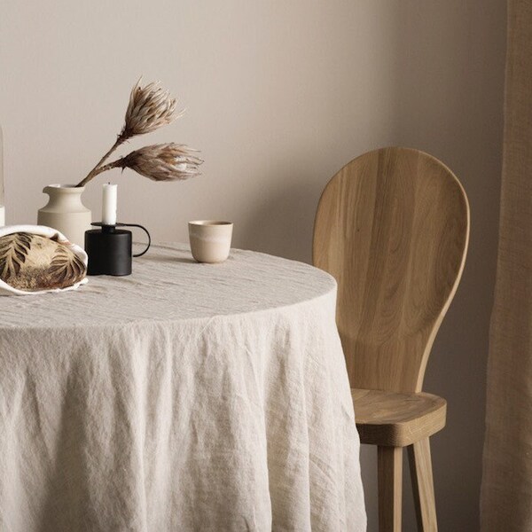 Round Table Cloth - Etsy