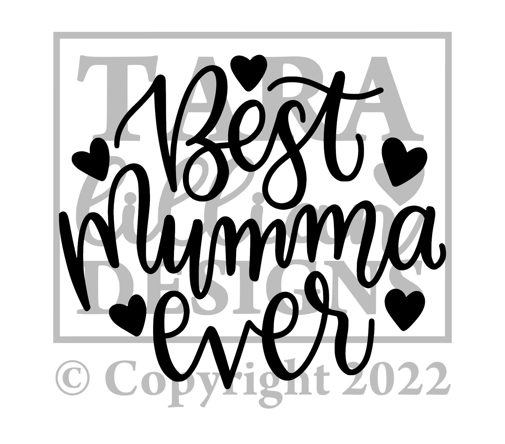 Best Mumma Ever SVG, Cut File, Svg Files, Mothers Day Gift, for Mum ...