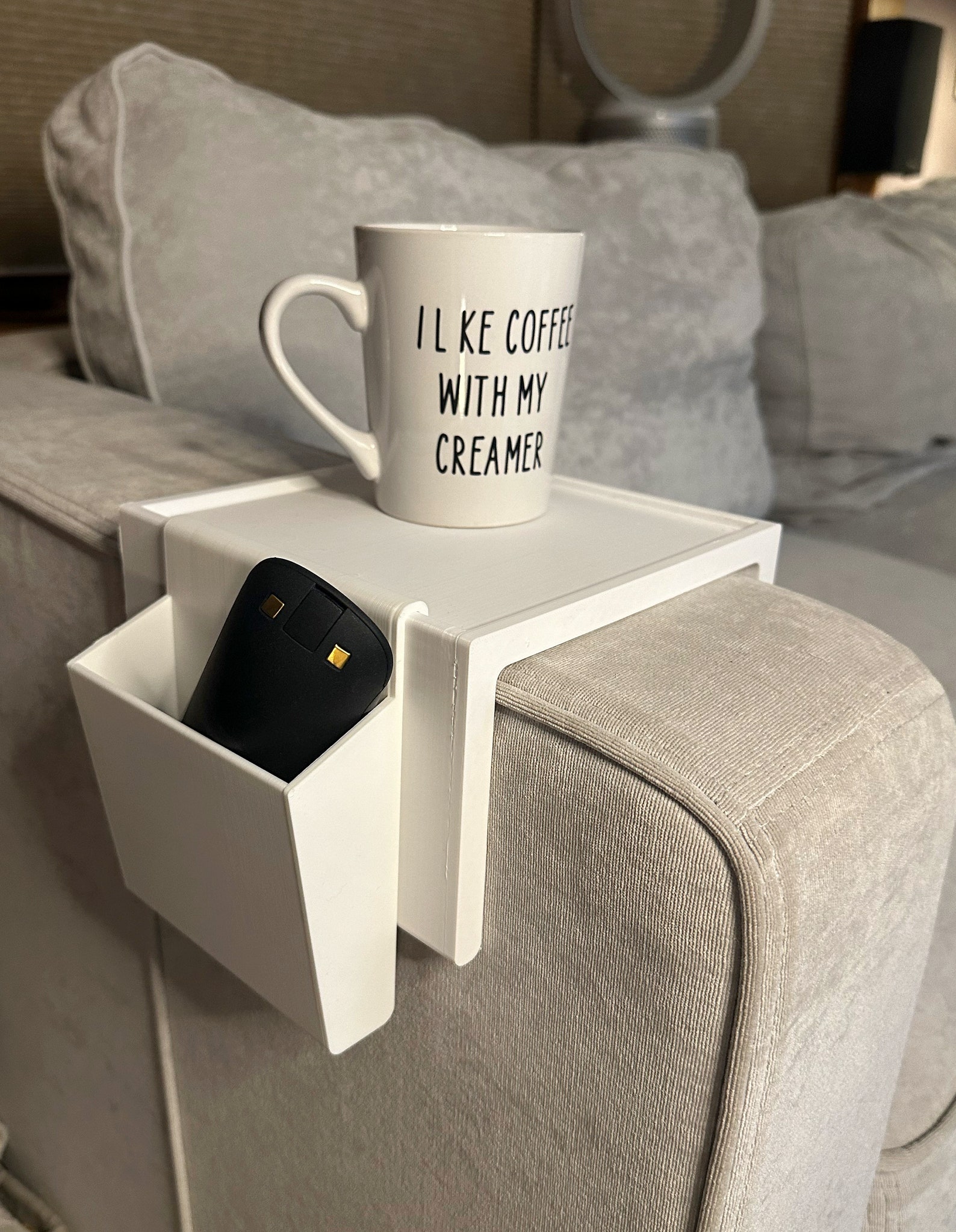 Arm Table for Lovesac Sactional Optional Remote Holder 3D Printed - Etsy