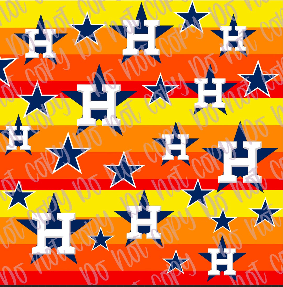 Astros Pattern for Sleeves Crafts Houston Astros - Etsy