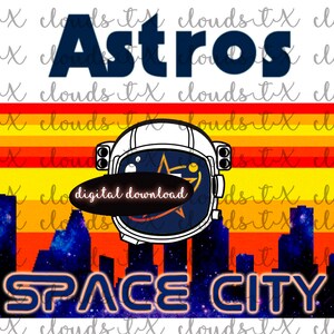 Astros Png Space City - Etsy