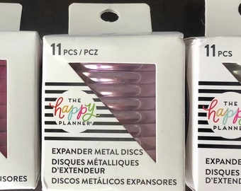 Happy Planner Metal Expander Discs - Etsy