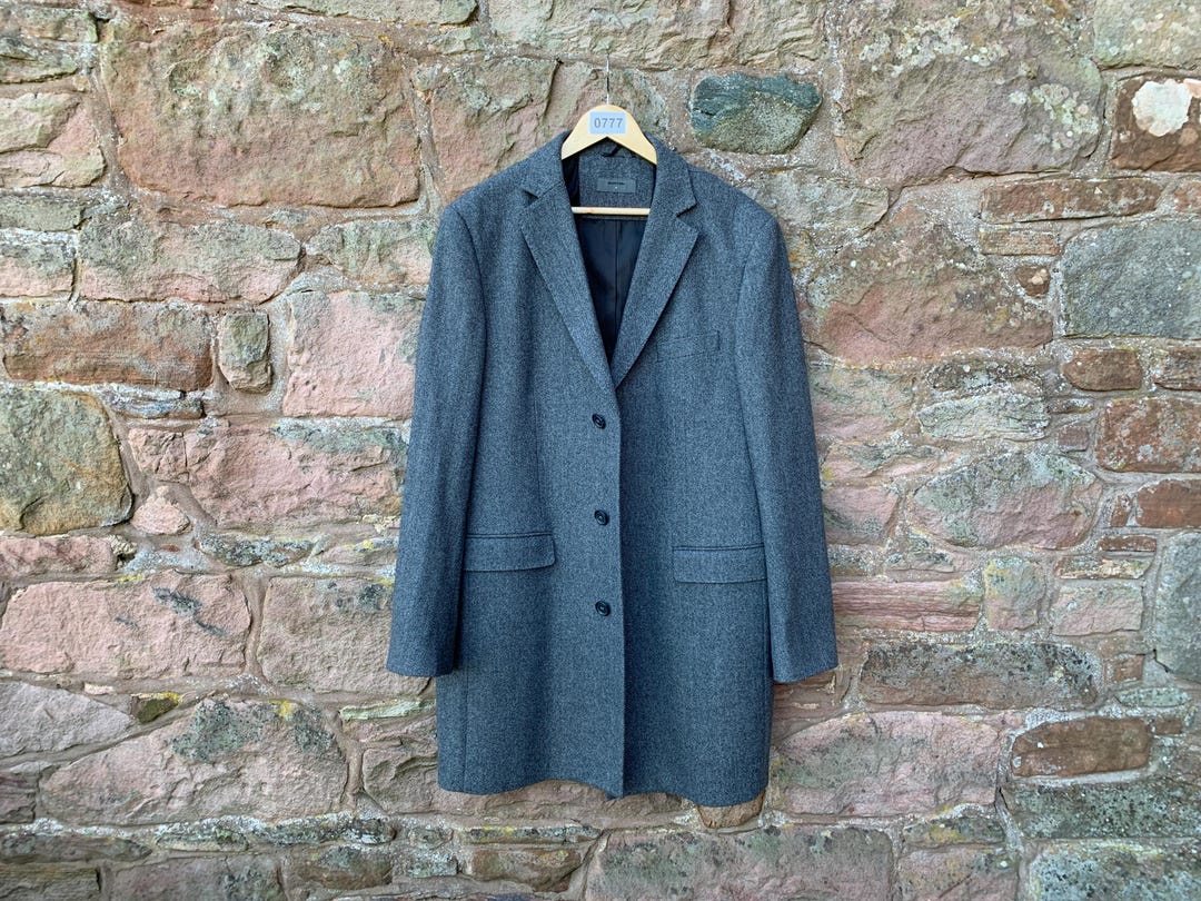 SINGLE BREASTED OVERCOAT - Classic Vintage Sartorial Quality ...