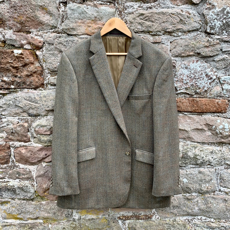 ENGLISH TWEED JACKET A Classic British Brook Taverner High Quality ...