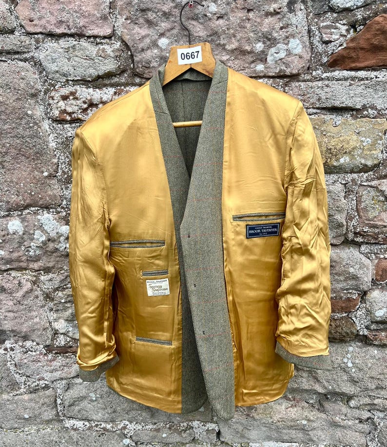 ENGLISH TWEED JACKET A Classic Superior Sartorial British Brook ...