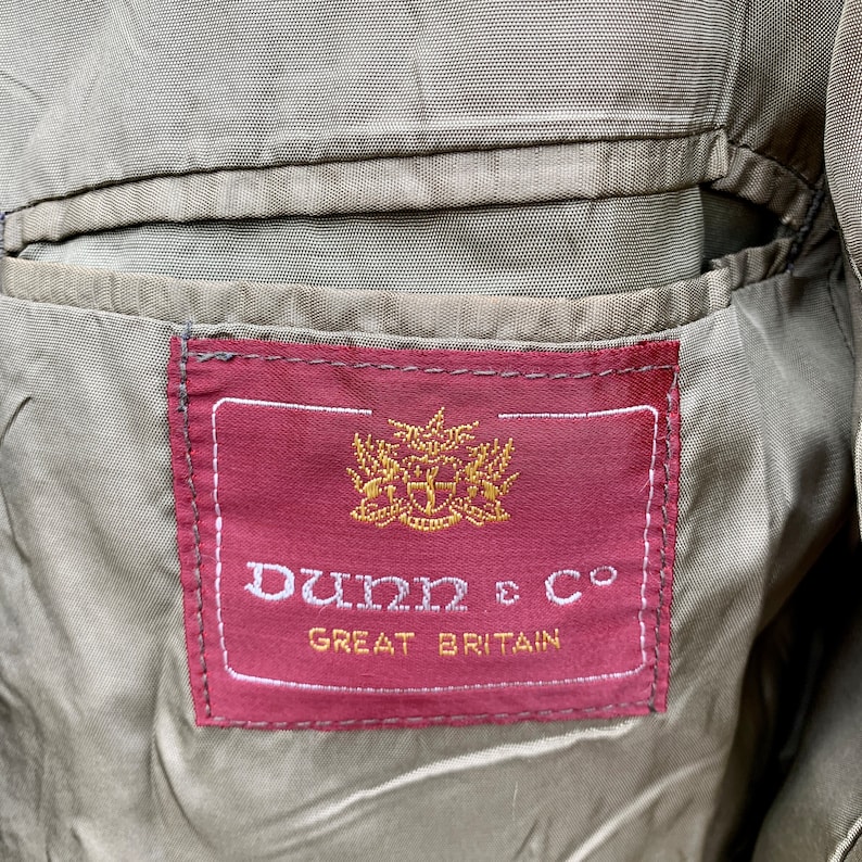 DUNN & Co JACKET / Harris Tweed JACKET / Vintage 2 Button Old School ...