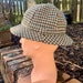 DEERSTALKER TWEED HAT - Vintage English or British Country Tweed ...
