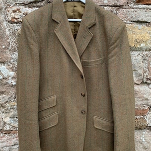 FOXLEY TWEED Hacking or Hunting JACKET by Lambourne Clothing Stylish ...