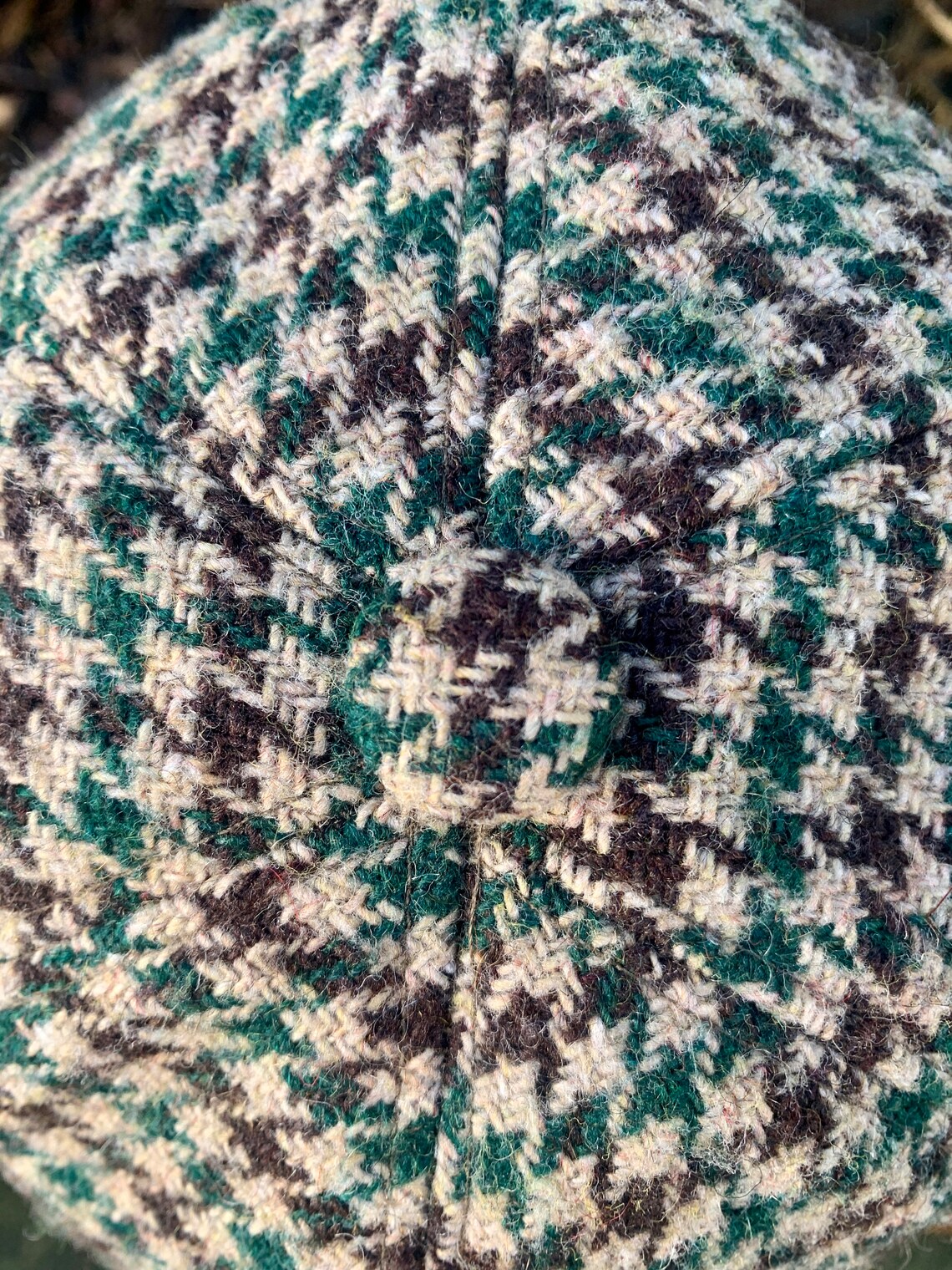 DEERSTALKER TWEED HAT Vintage English or British Country Tweed ...