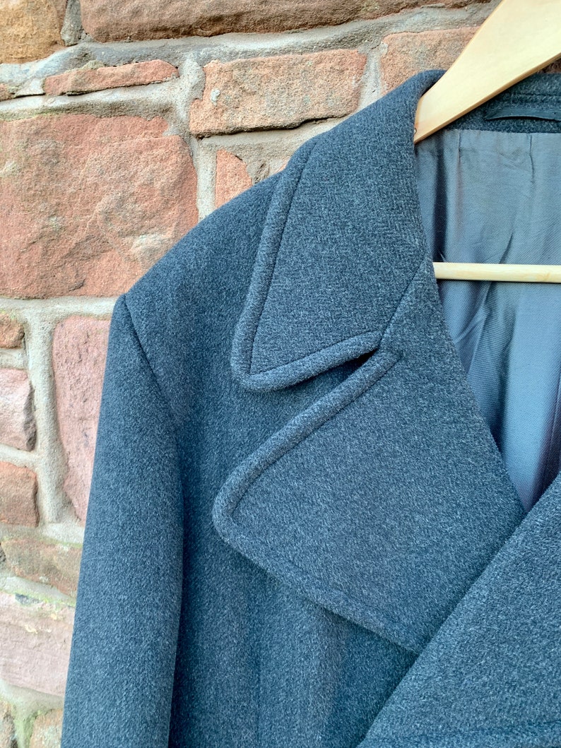CLASSIC ENGLISH OVERCOAT - Vintage 70s or 80s Mens British English ...