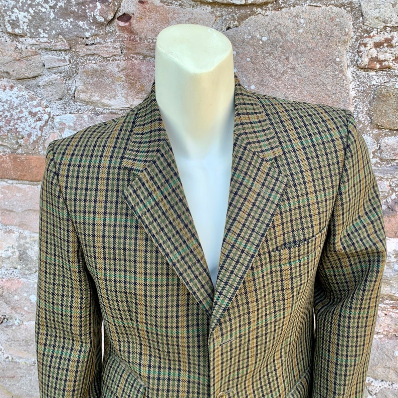 Classic Vintage 3 Button old School Check Hacking - Etsy