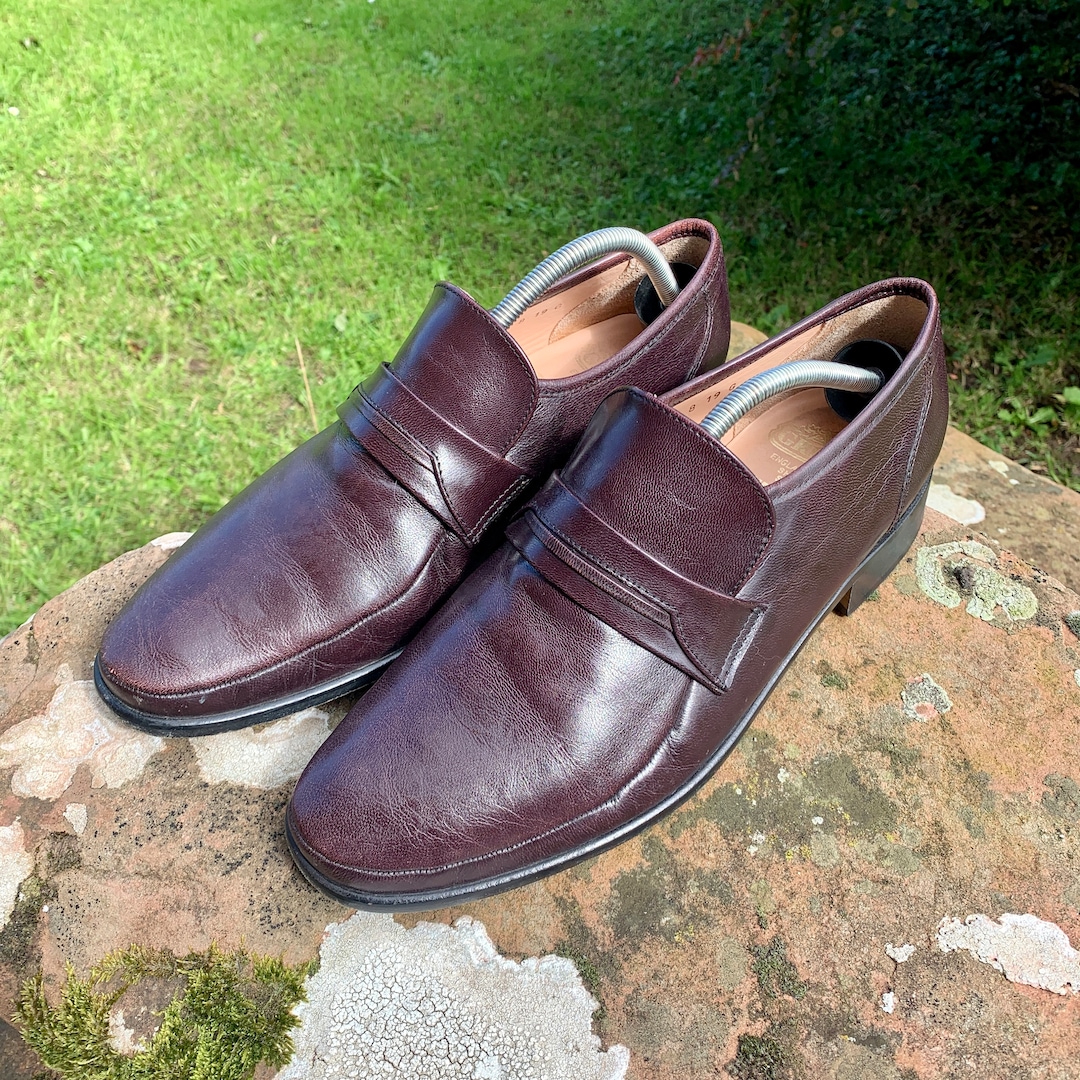 HANDMADE GRENSON SHOES - Classic English Handmade Slip on Moccasin by ...