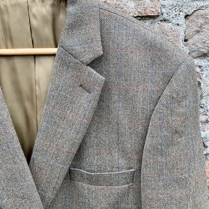 ENGLISH TWEED JACKET A Classic British Brook Taverner High Quality ...
